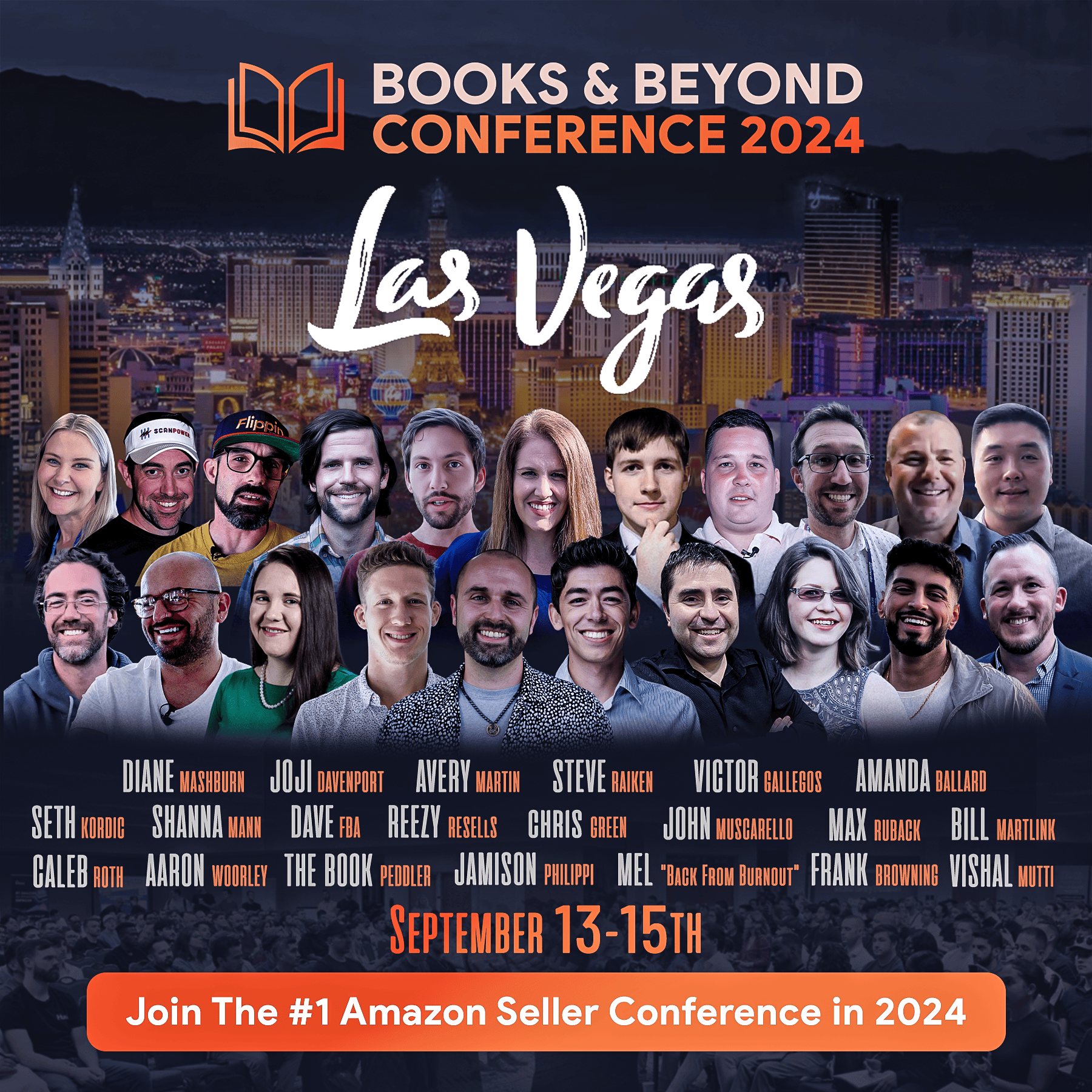 Books & Beyond Conference 2024 (September 13,14, and 15)